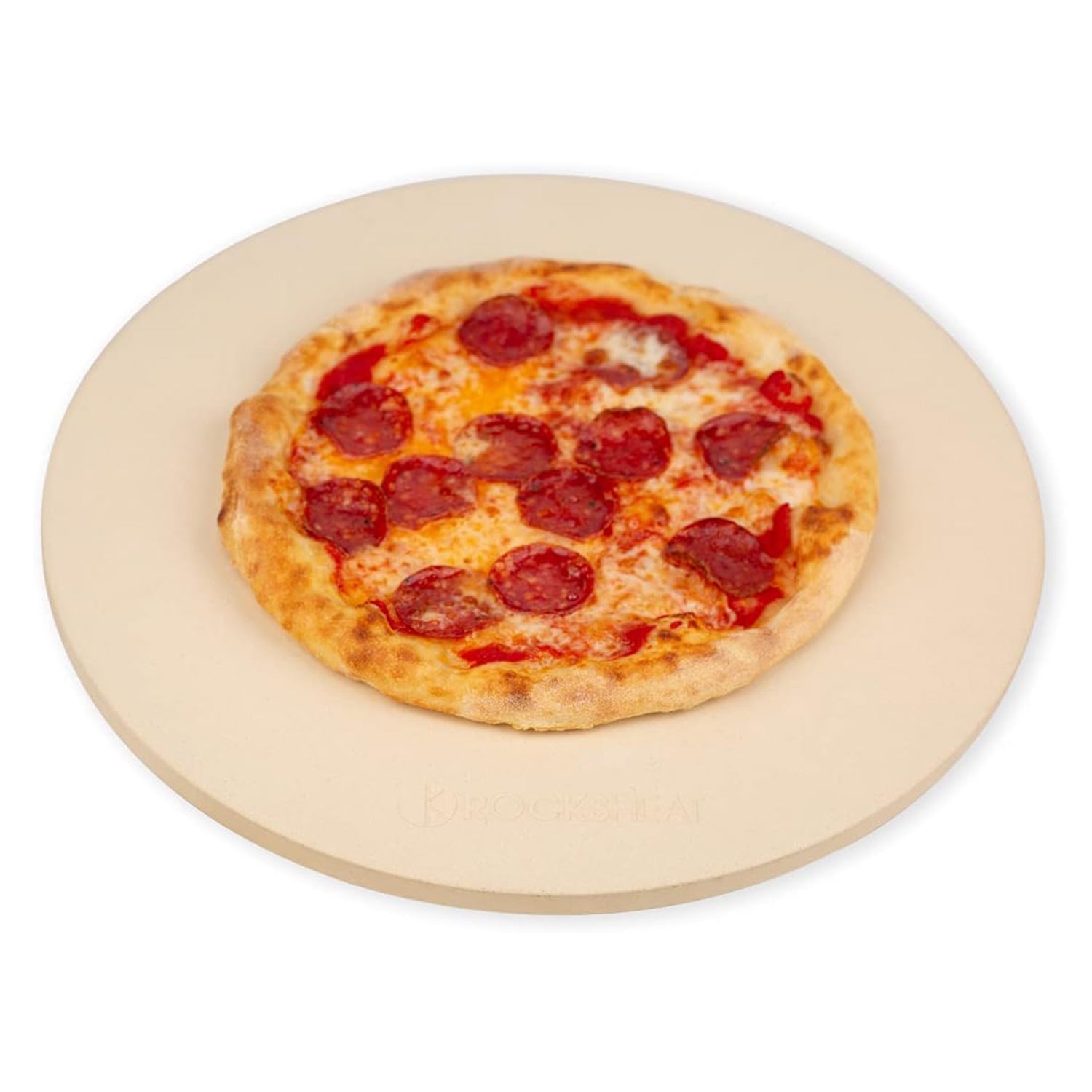 16 Inch Cordierite Round Pizza Grilling Stone – ROCKSHEAT